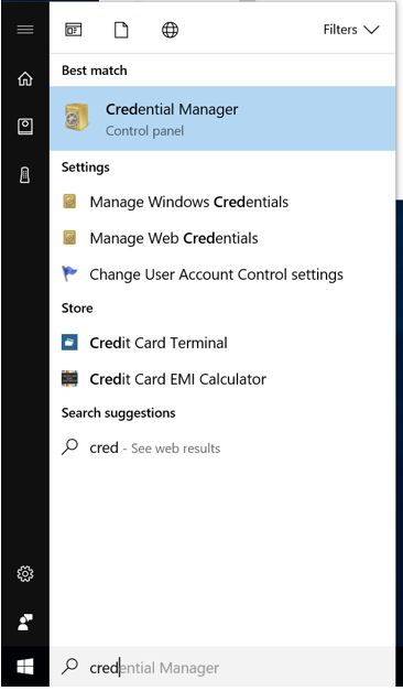Windows System: Credential Manager — Purdue IT | Client Support Services | Engineering ...